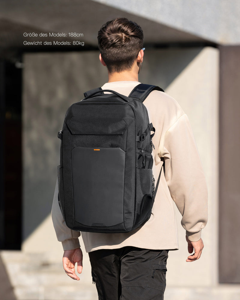 38L Large Capacity Travel Laptop Backpack, BP03008 Black | Inateck Official